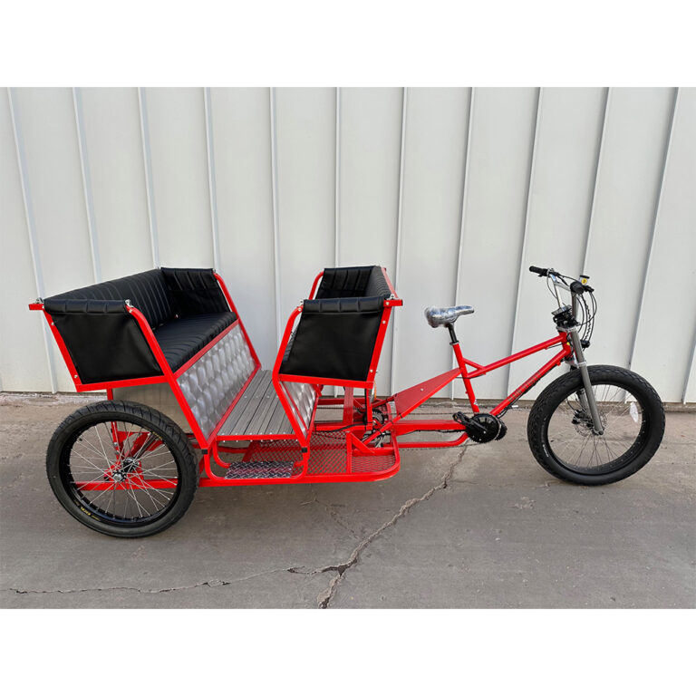 The Limo Pedicab™ is a crowd pleaser!Perfect for big group tours ...